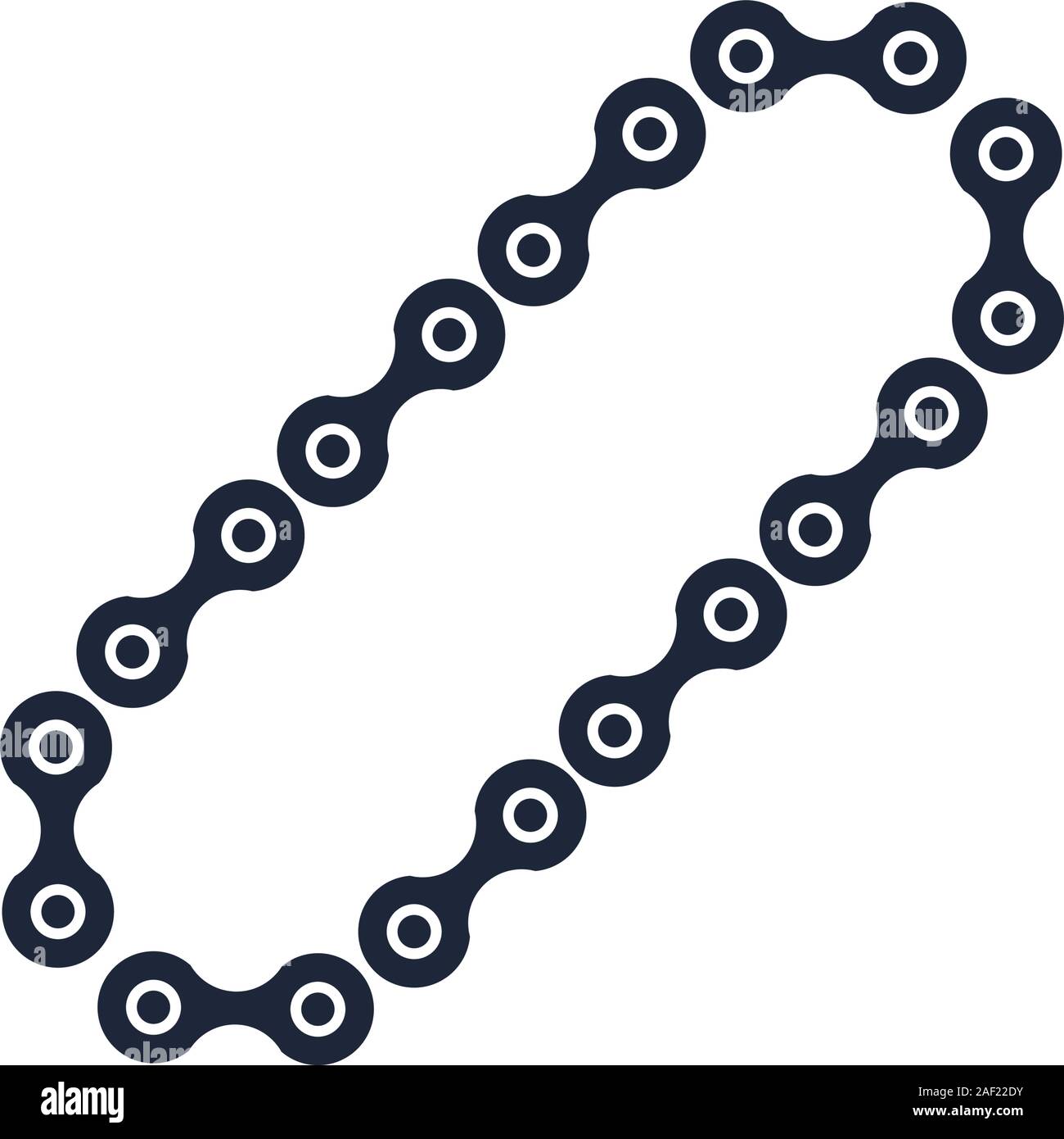 car chain assembly piece flat icon Stock Vector Image & Art - Alamy