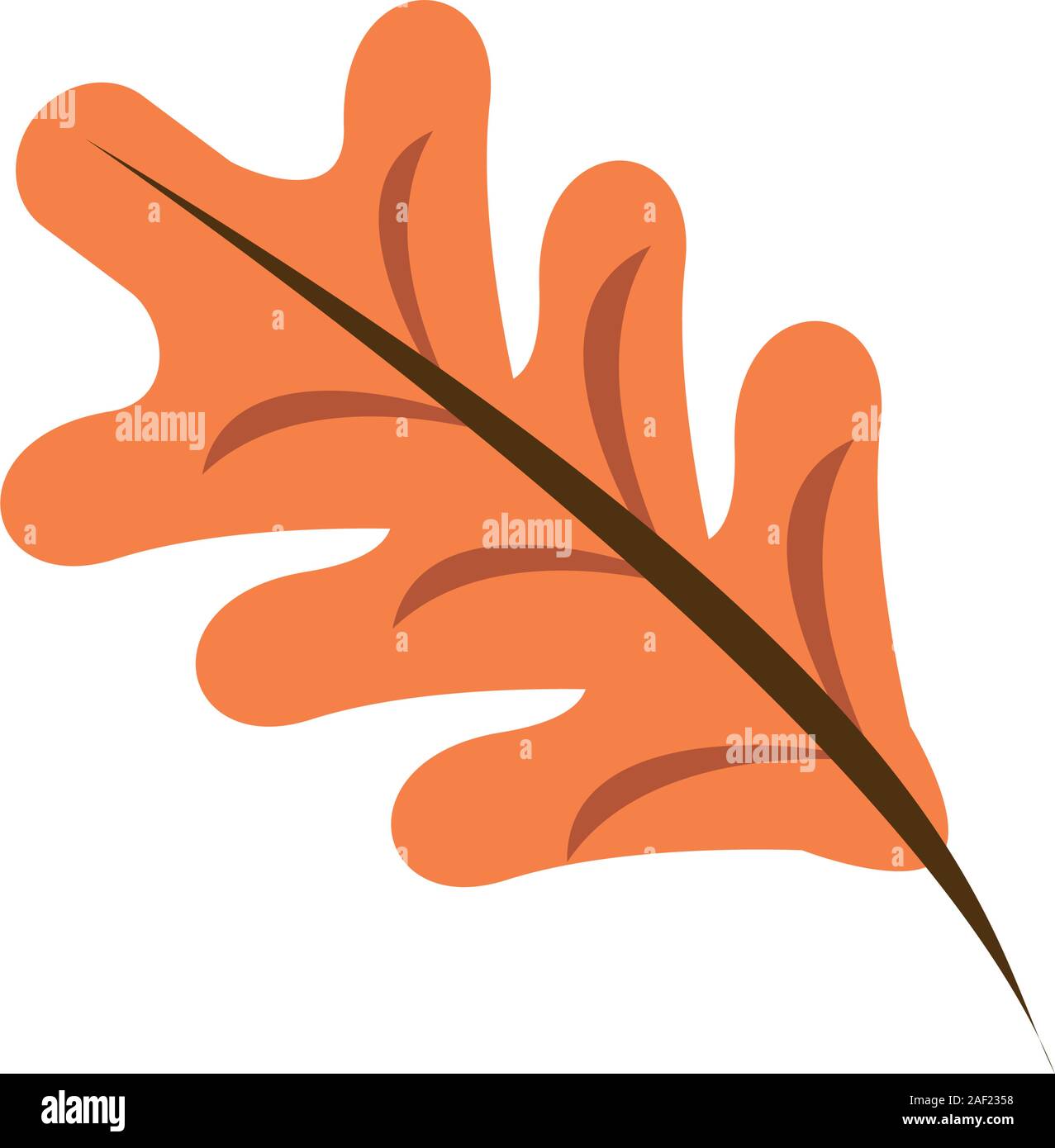 thanksgiving leaf plant autumn icon Stock Vector Image & Art - Alamy