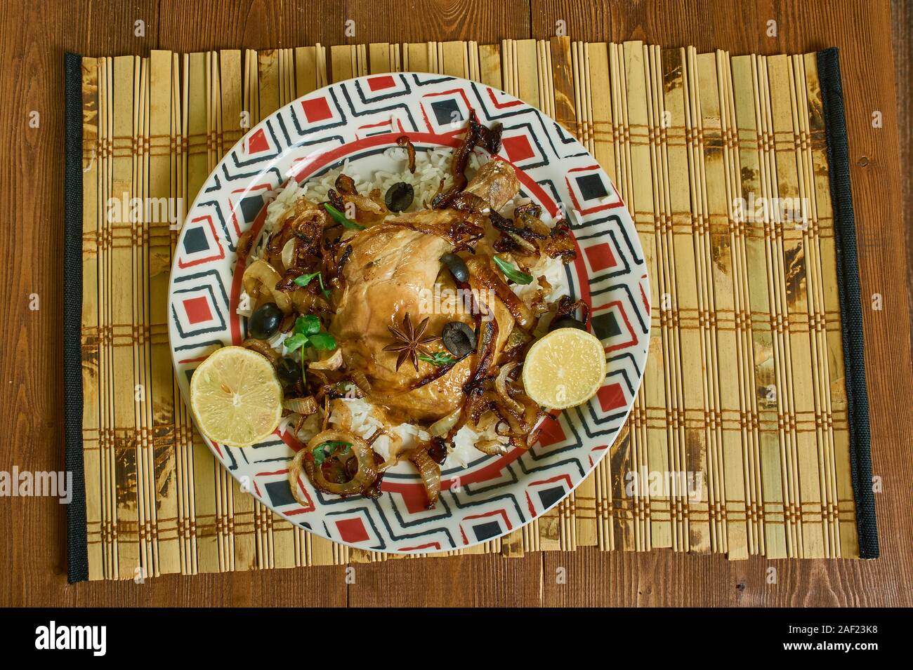 Senegalese Lemon Chicken , African Chicken Yassa Popular in West Africa ...