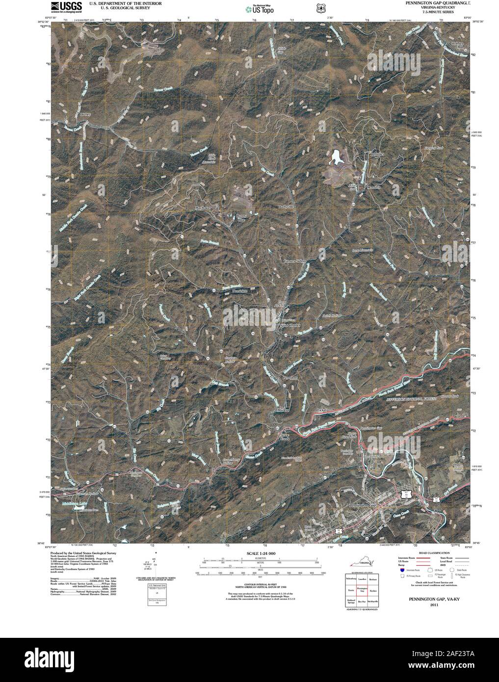 Pennington gap hi-res stock photography and images - Alamy