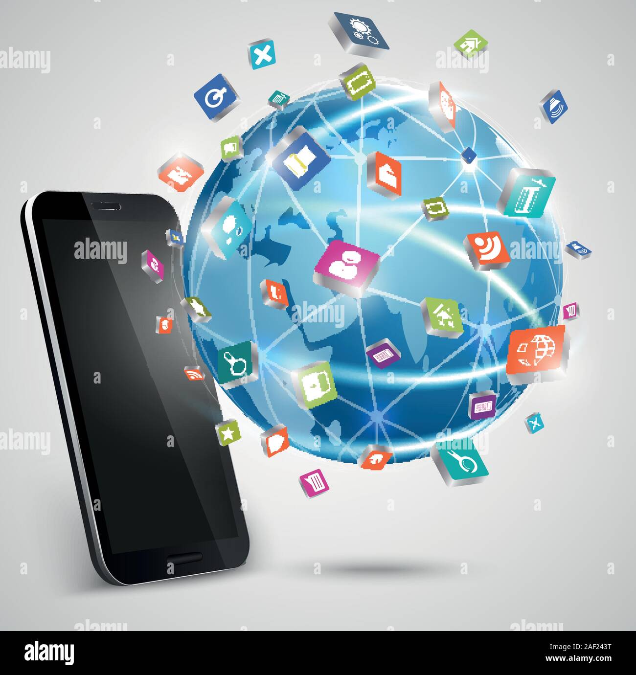 Telephone connections Stock Vector Images - Alamy