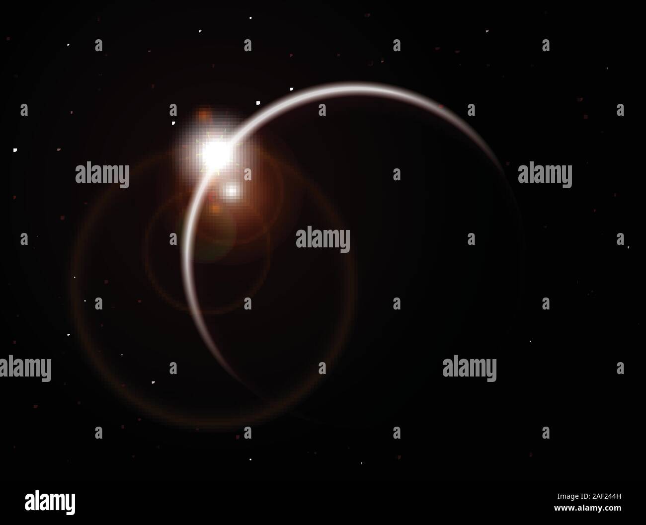 Interstellar movie explosion Stock Vector Images - Alamy