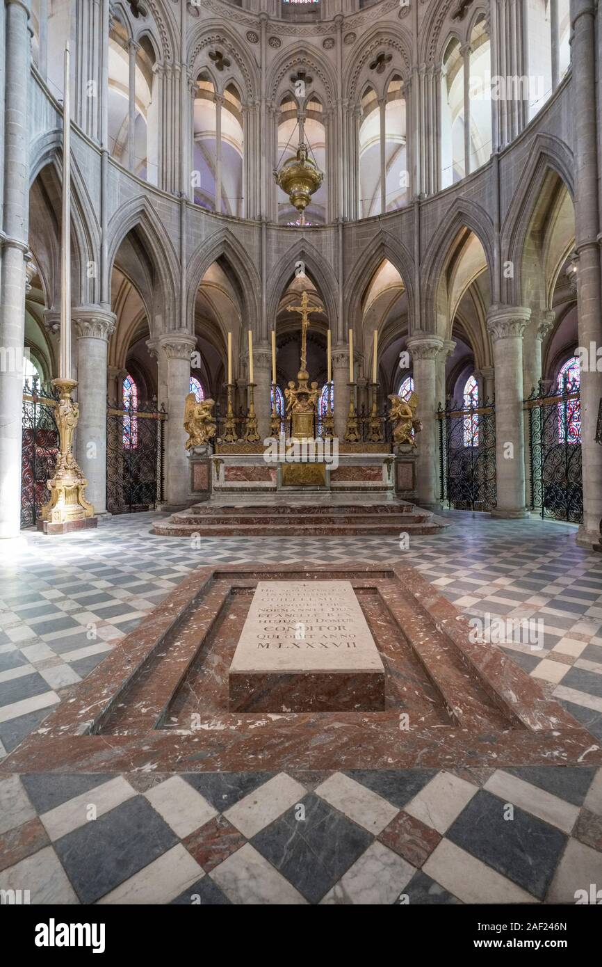 Caen (Normandy, north-western France): Church of Saint-Etienne (St ...