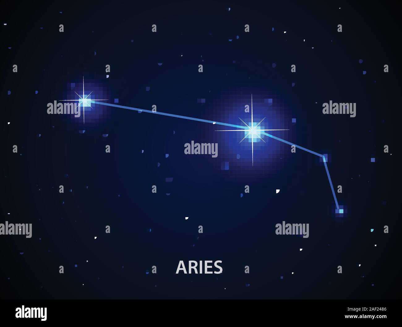 Set of Symbol Zodiac Aries Stock Vector Image & Art - Alamy