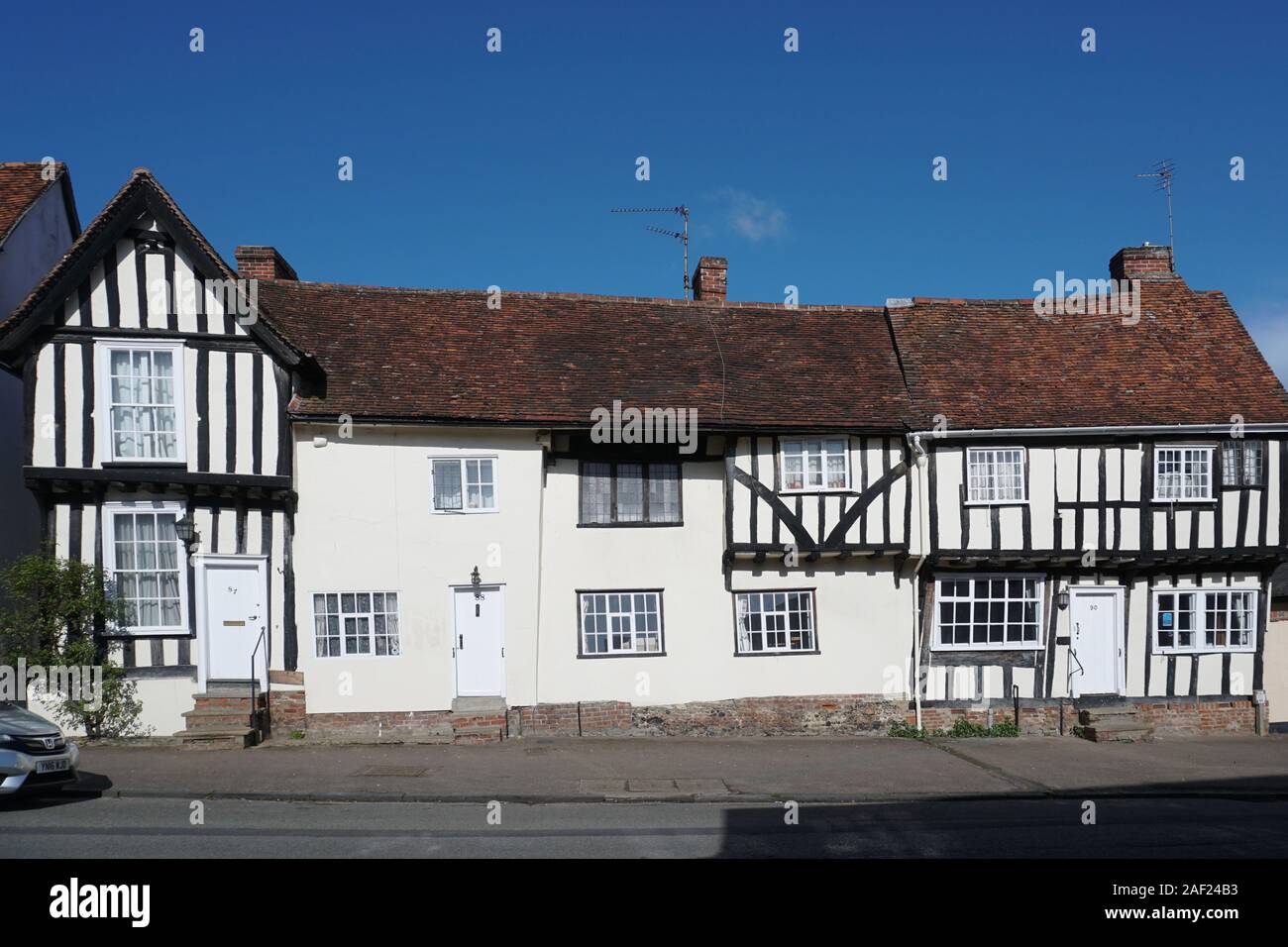 Medieval timber buildings hi-res stock photography and images - Alamy