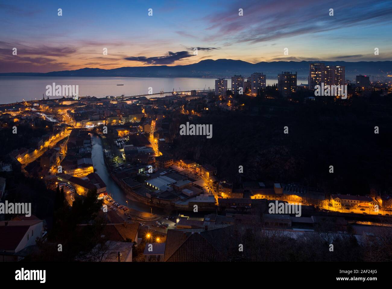 Rijeka town hi-res stock photography and images - Alamy