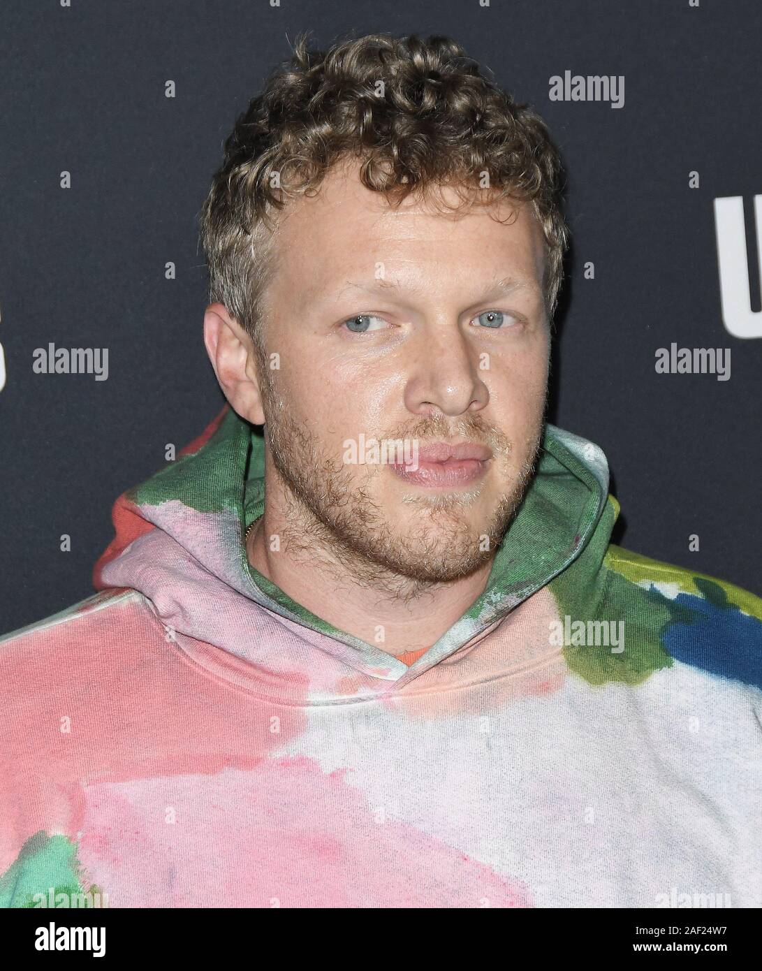 Los Angeles, USA. 11th Dec, 2019. Sebastian Bear McClard arrives at the ...