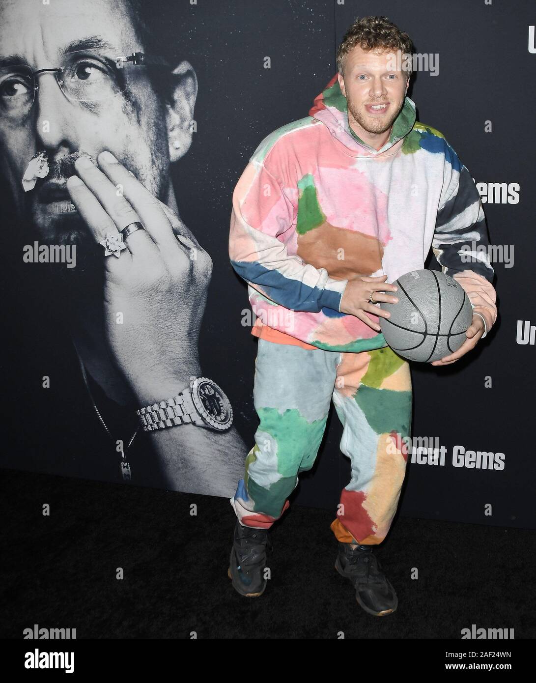 Los Angeles, USA. 11th Dec, 2019. Sebastian Bear McClard arrives at the ...
