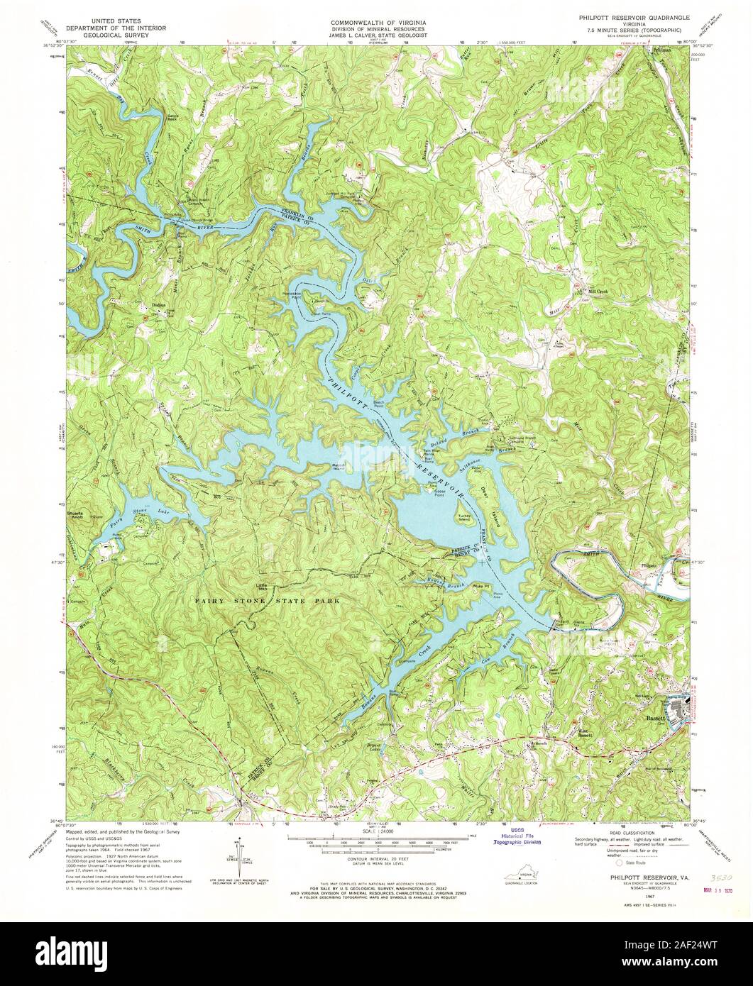 Philpott reservoir hi-res stock photography and images - Alamy