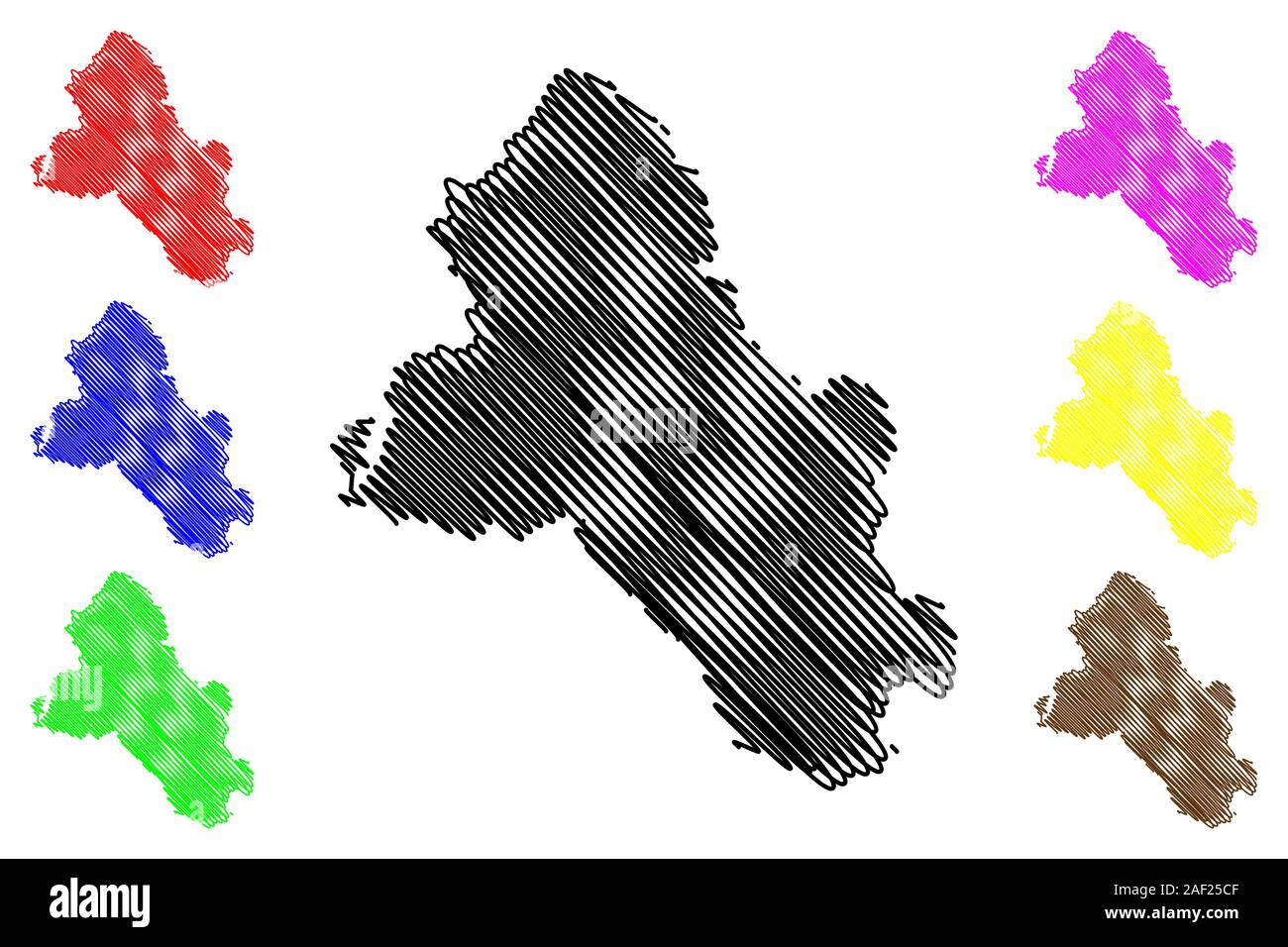 Monaghan County Council (Republic of Ireland, Counties of Ireland) map ...