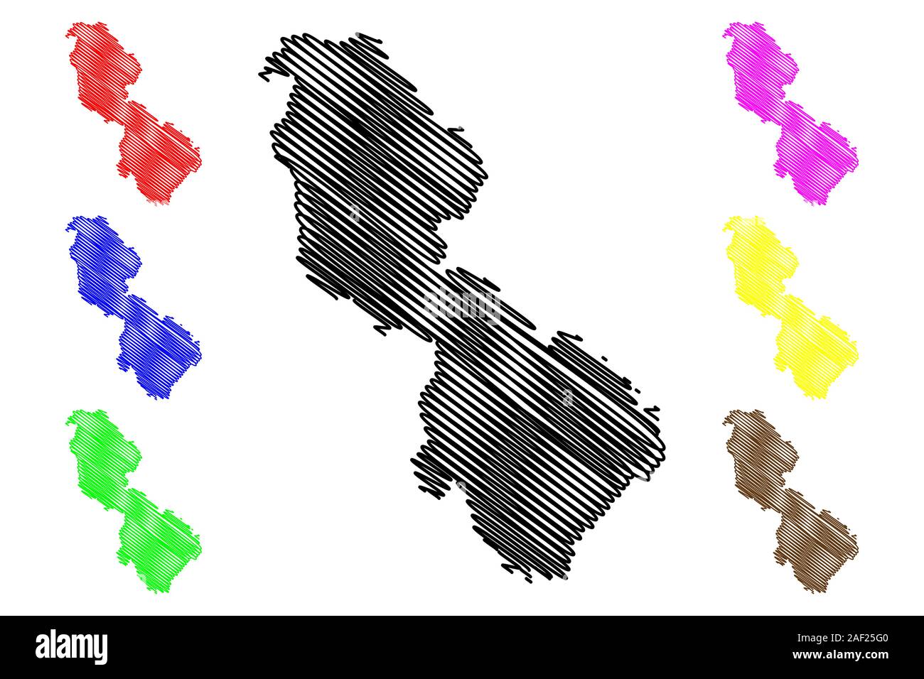 Leitrim County Council (Republic of Ireland, Counties of Ireland) map ...