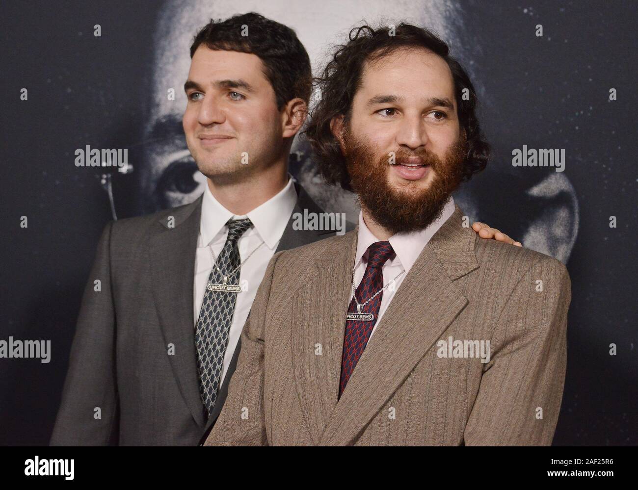 Los Angeles, USA. 11th Dec, 2019. (L-R) Benny Safdie and Josh Safdie at ...