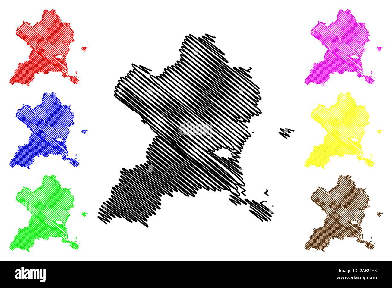 Fingal County Council (Republic of Ireland, Counties of Ireland) map ...