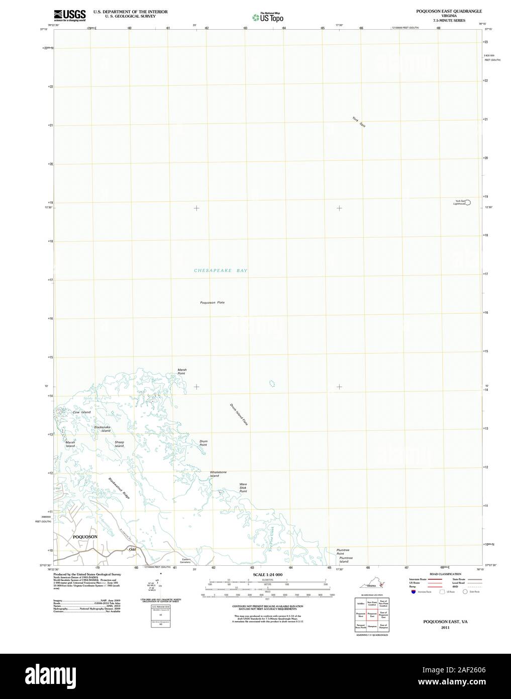 Poquoson map hi-res stock photography and images - Alamy