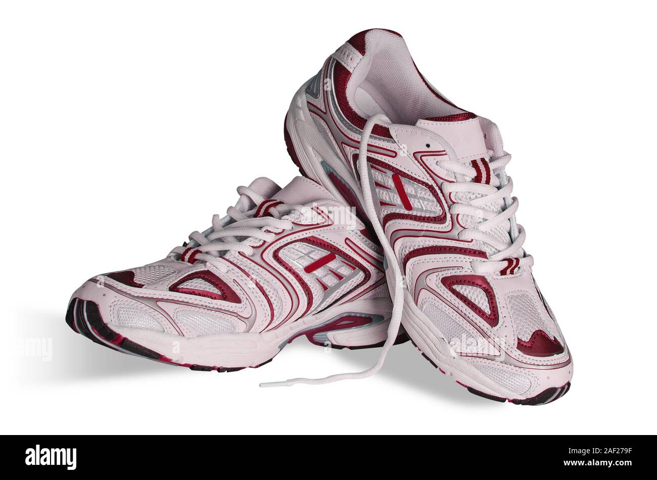 Sneakers isolated on white background Stock Photo - Alamy