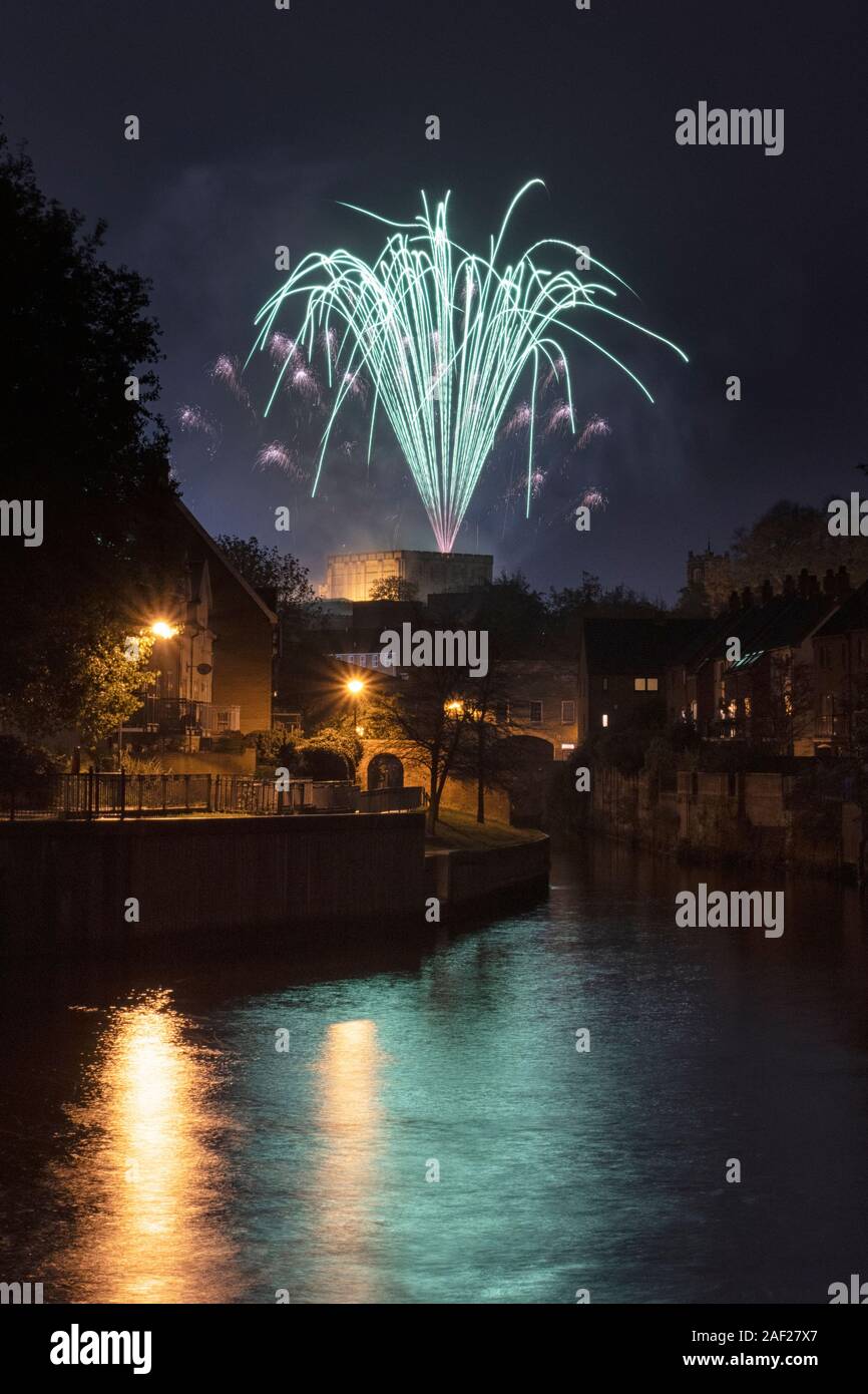 Big Boom Fireworks display, Norwich 2019 Stock Photo - Alamy
