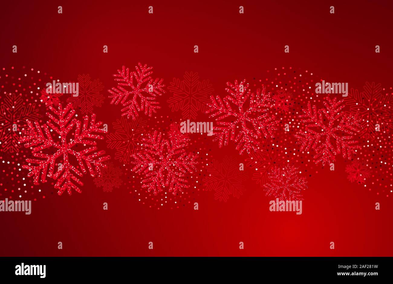 Vector red christmas card Stock Vector Images - Alamy