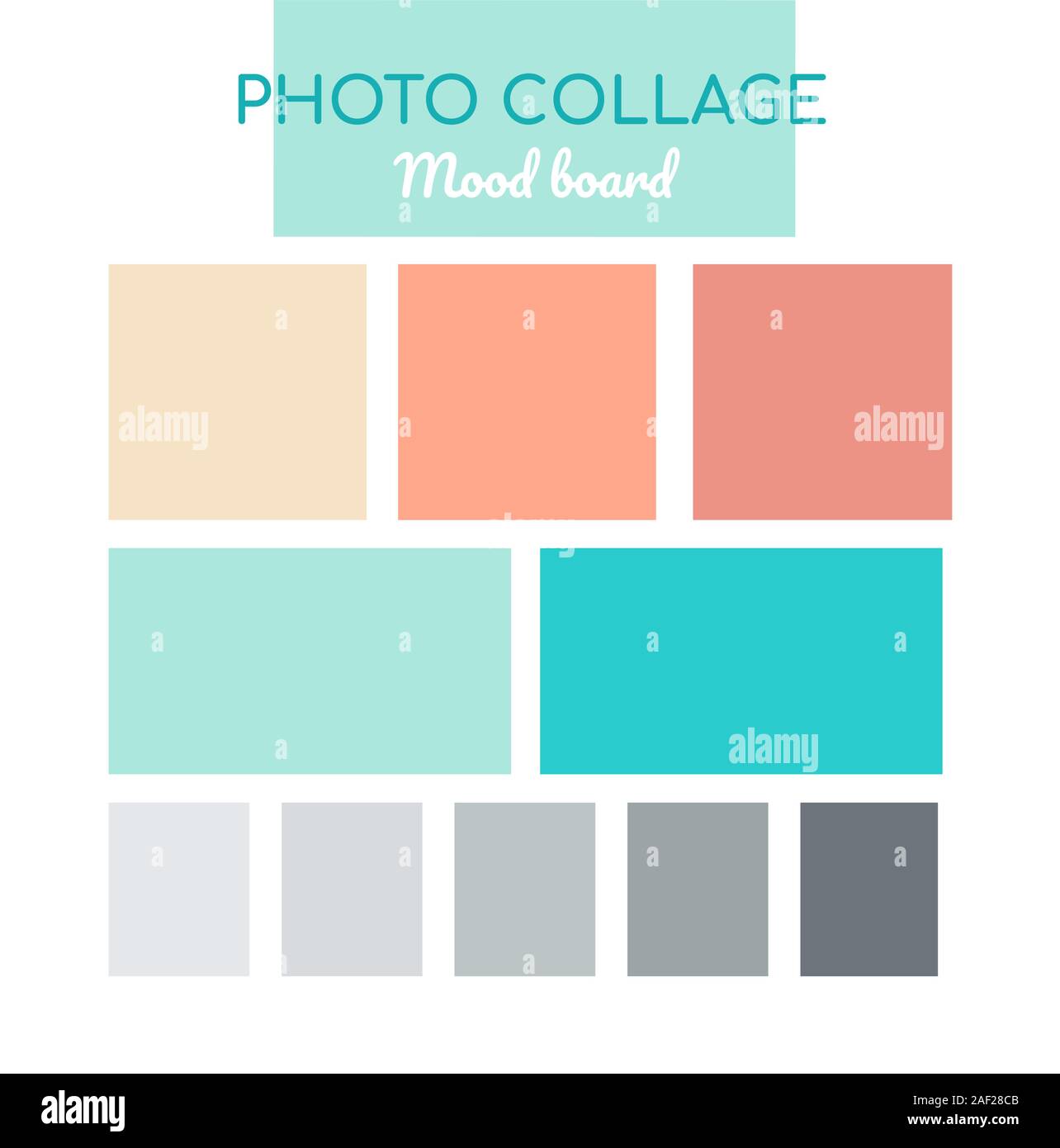 Mood board collage hi-res stock photography and images - Alamy