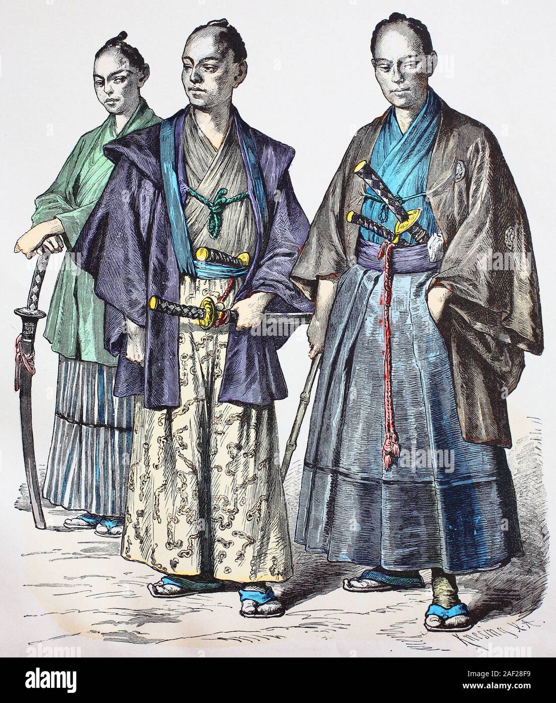 National costume, clothes, history of the costumes, men from the people ...