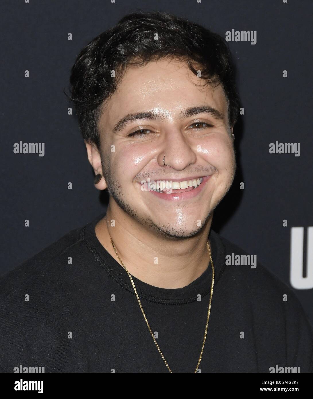 Los Angeles, USA. 11th Dec, 2019. Zach Barack arrives at the UNCUT GEMS ...