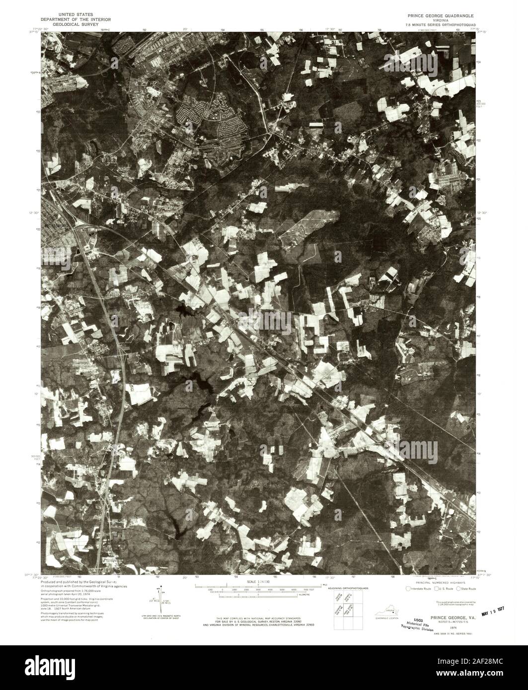 Maps 1974 hi-res stock photography and images - Alamy