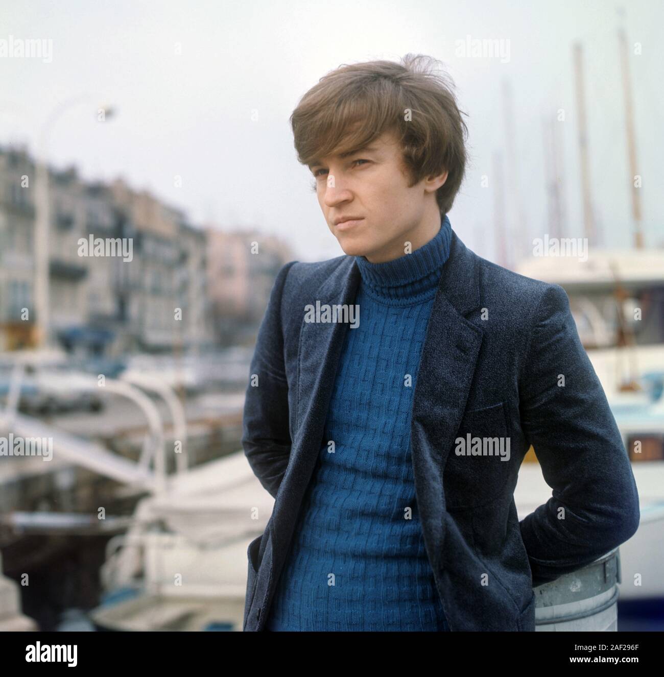 Singer Christian Anders on 29 January 1970. He was born on 15 January ...