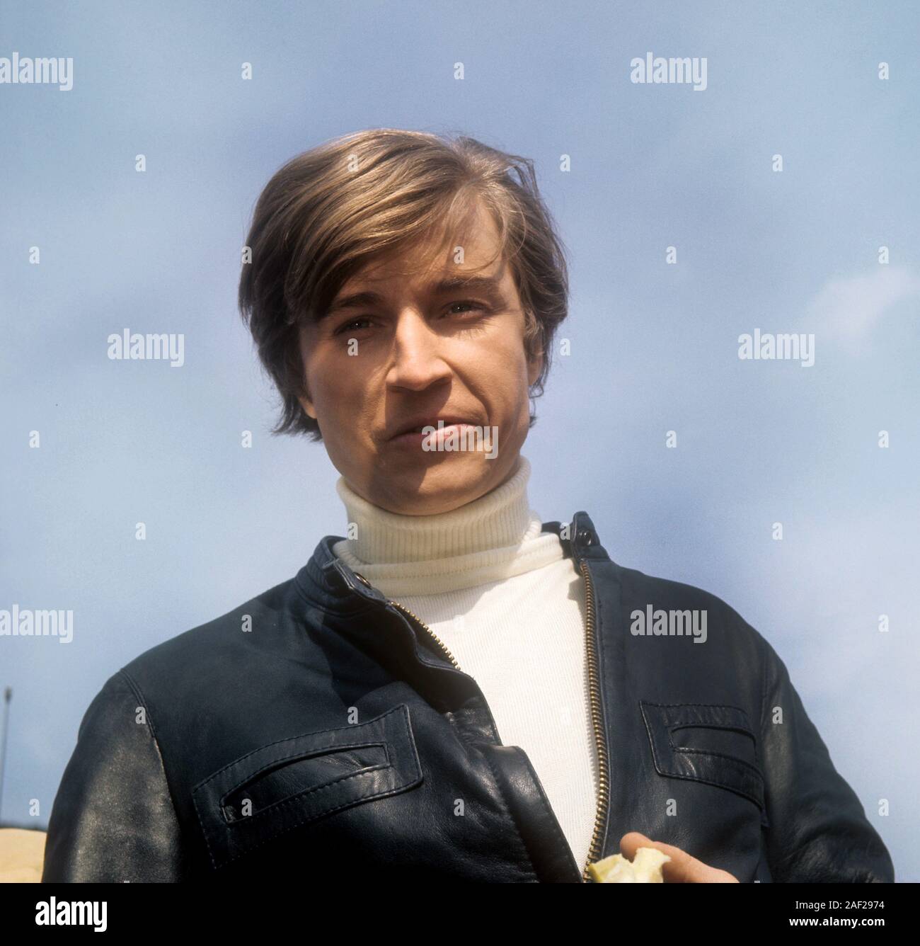 Singer Christian Anders in March 1971. He was born on 15 January 1945 ...