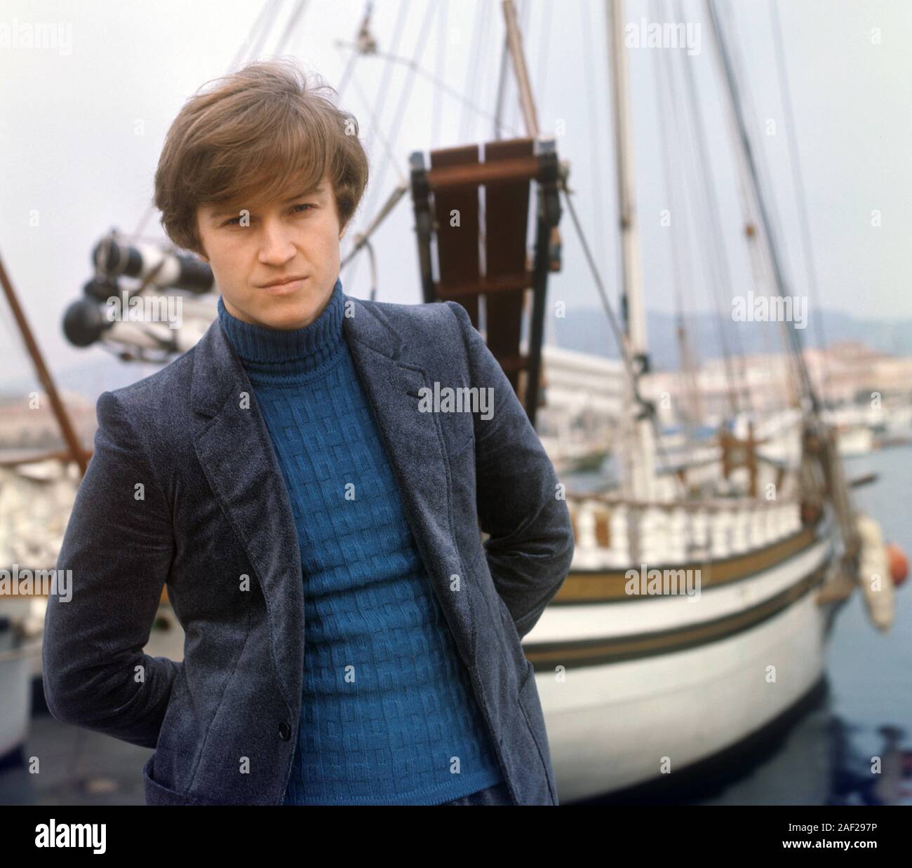 Singer Christian Anders on 29 January 1970. He was born on 15 January ...