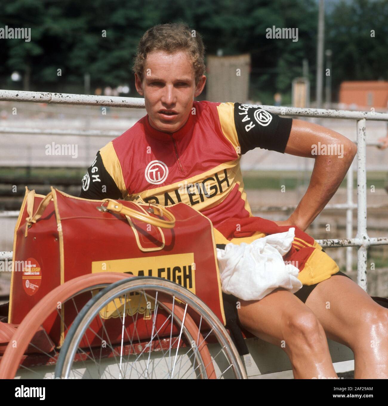 Thurau, here in October 1975 in Frankfurt, was very popular as a racing ...