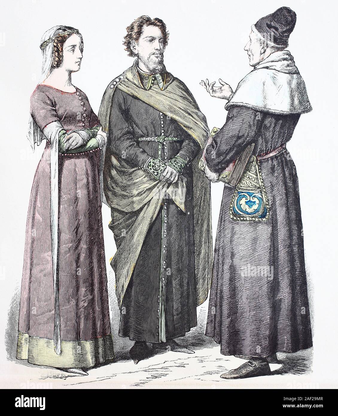 National costume, clothes, history of the costumes, middle-class ...