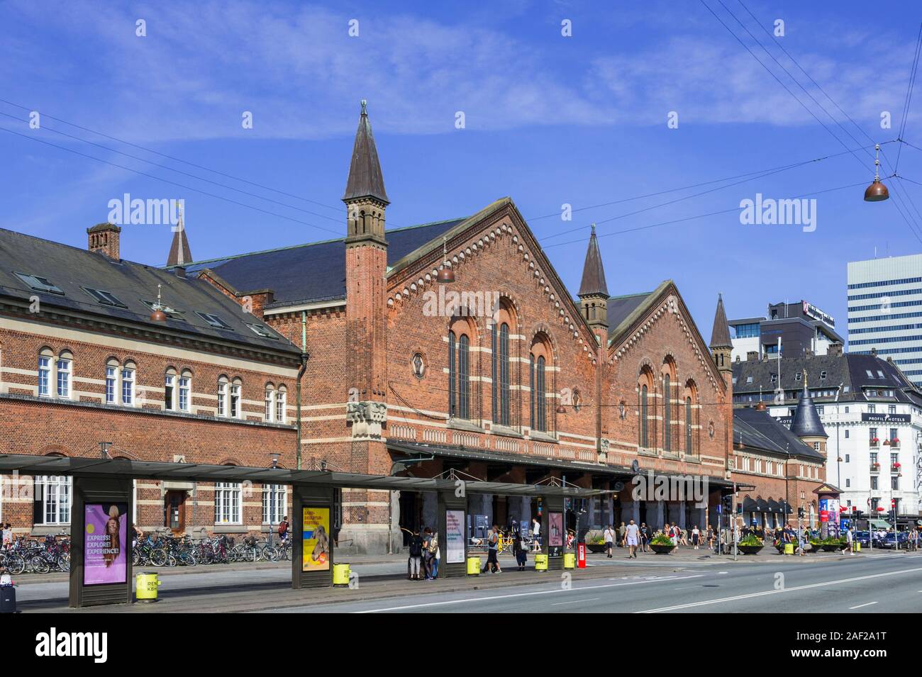 Copenhagen Central Station, Copenhagen, Denmark Stock Photo - Alamy