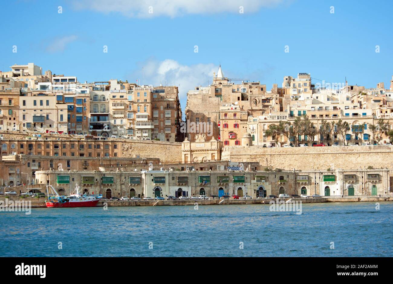 Valletta waterfront, Valletta, Malta Stock Photo - Alamy