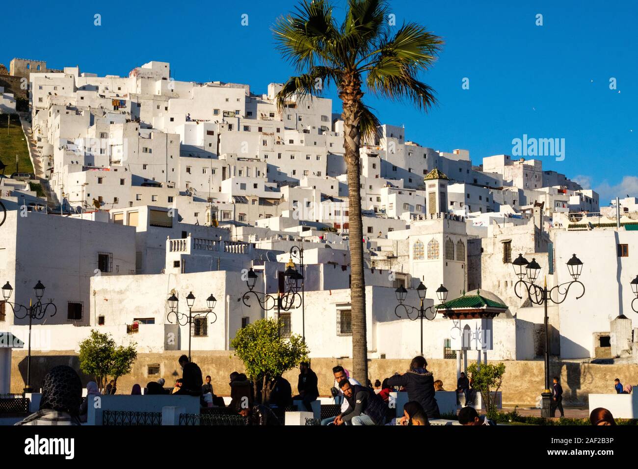 Morocco, Tetouan: El Feddane Square Stock Photo - Alamy