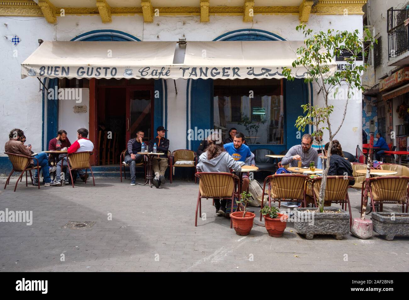 Tanger cafe hi-res stock photography and images - Alamy