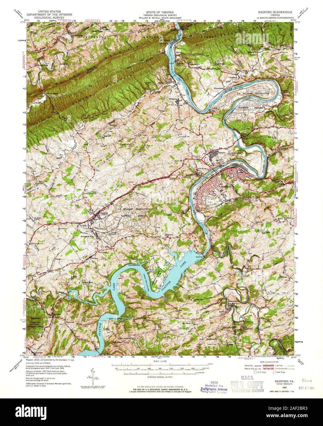Map of radford hi-res stock photography and images - Alamy