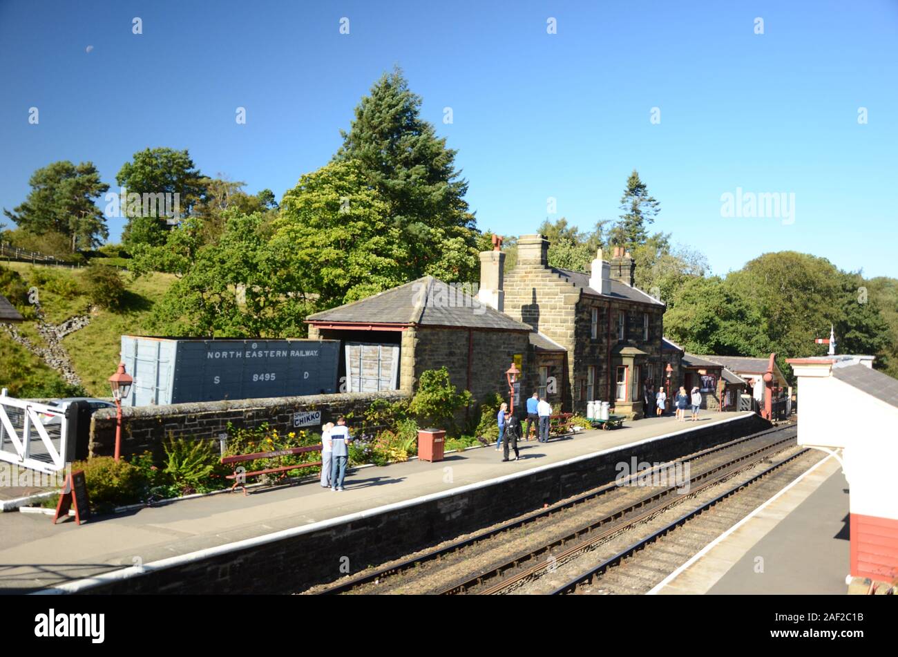 Goathland steam railway hi-res stock photography and images - Alamy