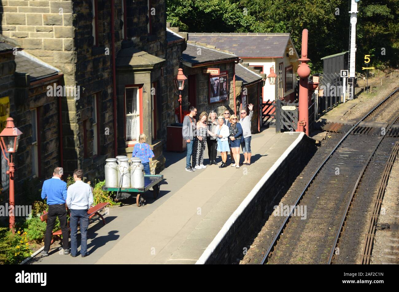 Signal Box Train Goathland High Resolution Stock Photography and Images ...