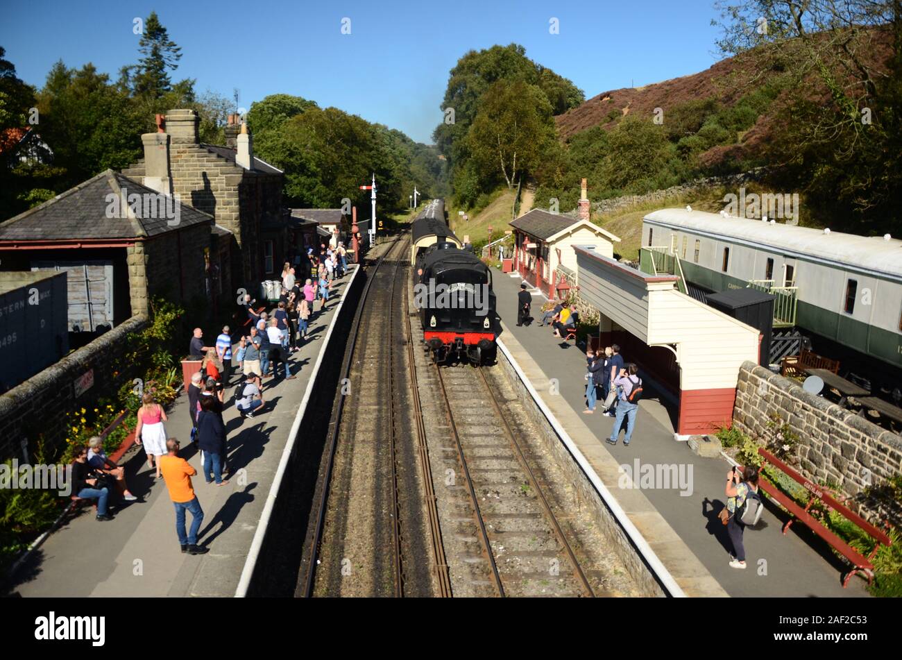 Signal Box Train Goathland High Resolution Stock Photography and Images ...