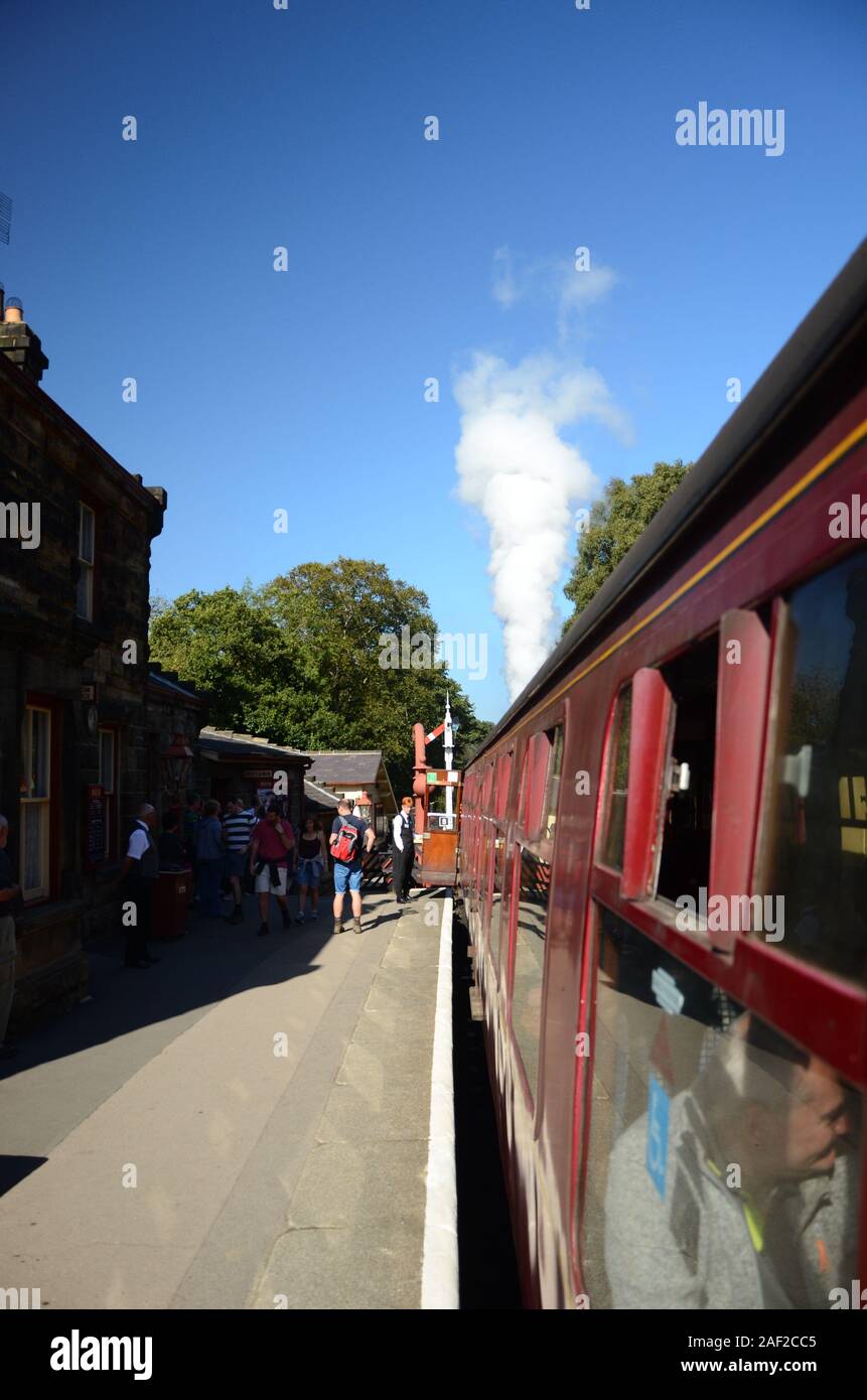 Goathland steam train hi-res stock photography and images - Alamy