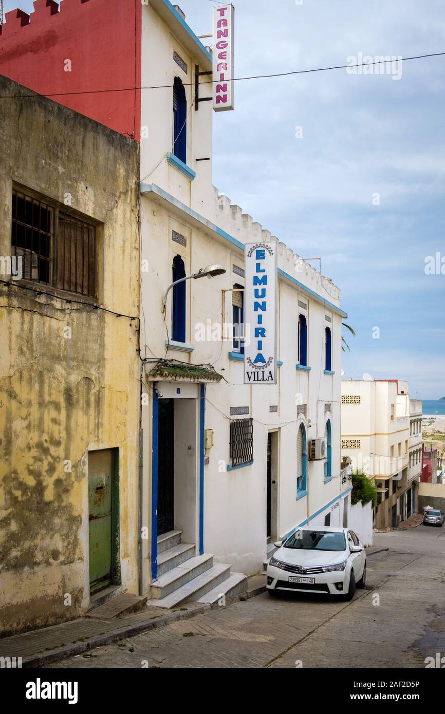 Morocco, Tangier: Villa Muniria, hotel where William Burroughs, Jack ...