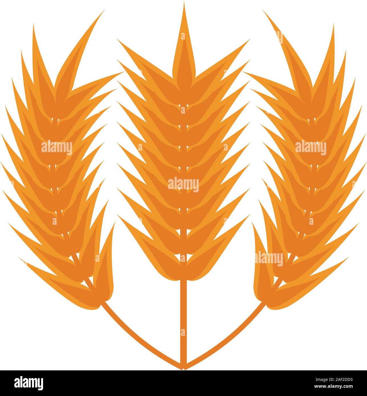 Spikes of grain Stock Vector Images - Alamy