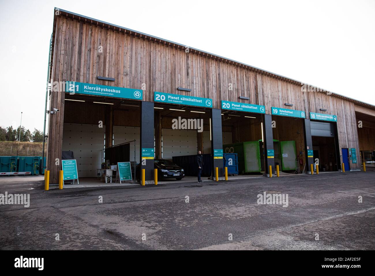 Sorting station HSY - center for sorting, safe disposal and recycling ...