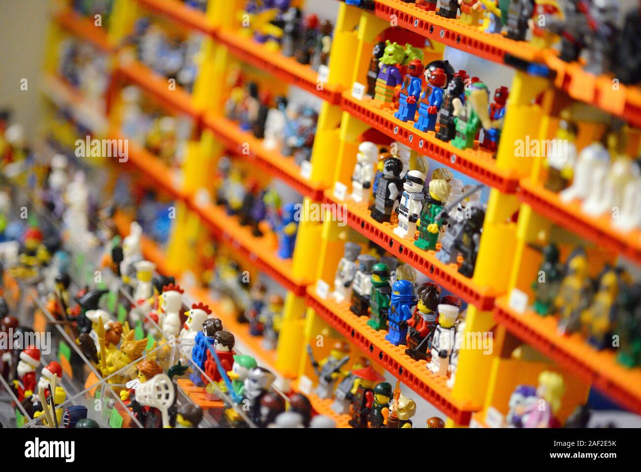 Group of Various Lego Mini Characters Stock Photo - Alamy