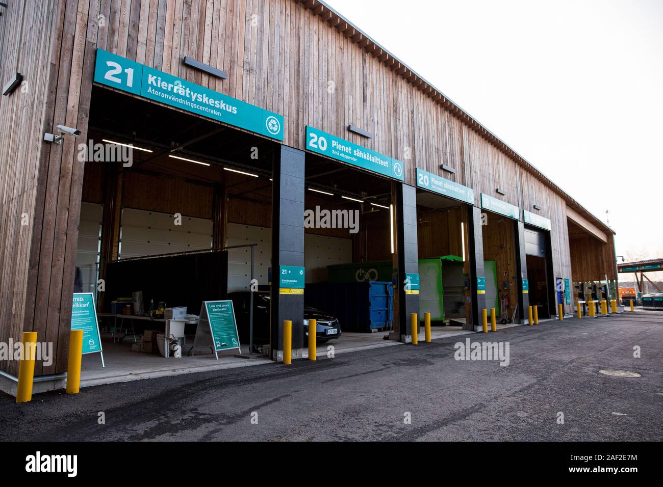 Sorting station HSY - center for sorting, safe disposal and recycling ...