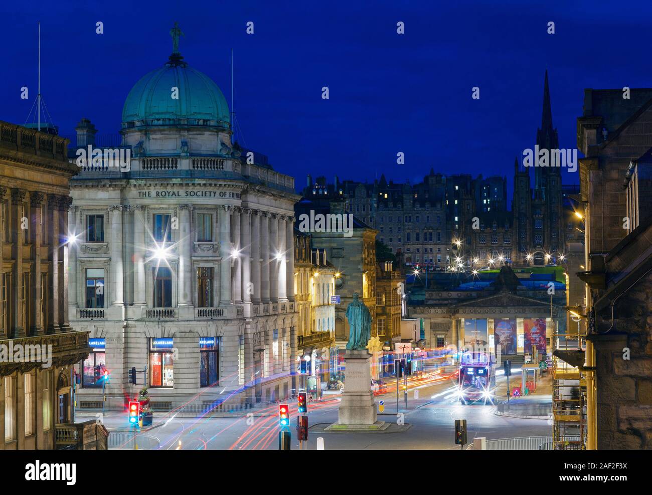 A view over the Scottish capital, Edinburgh Stock Photo - Alamy