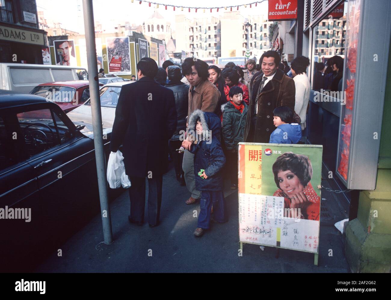Soho london street 1980s hi-res stock photography and images - Alamy