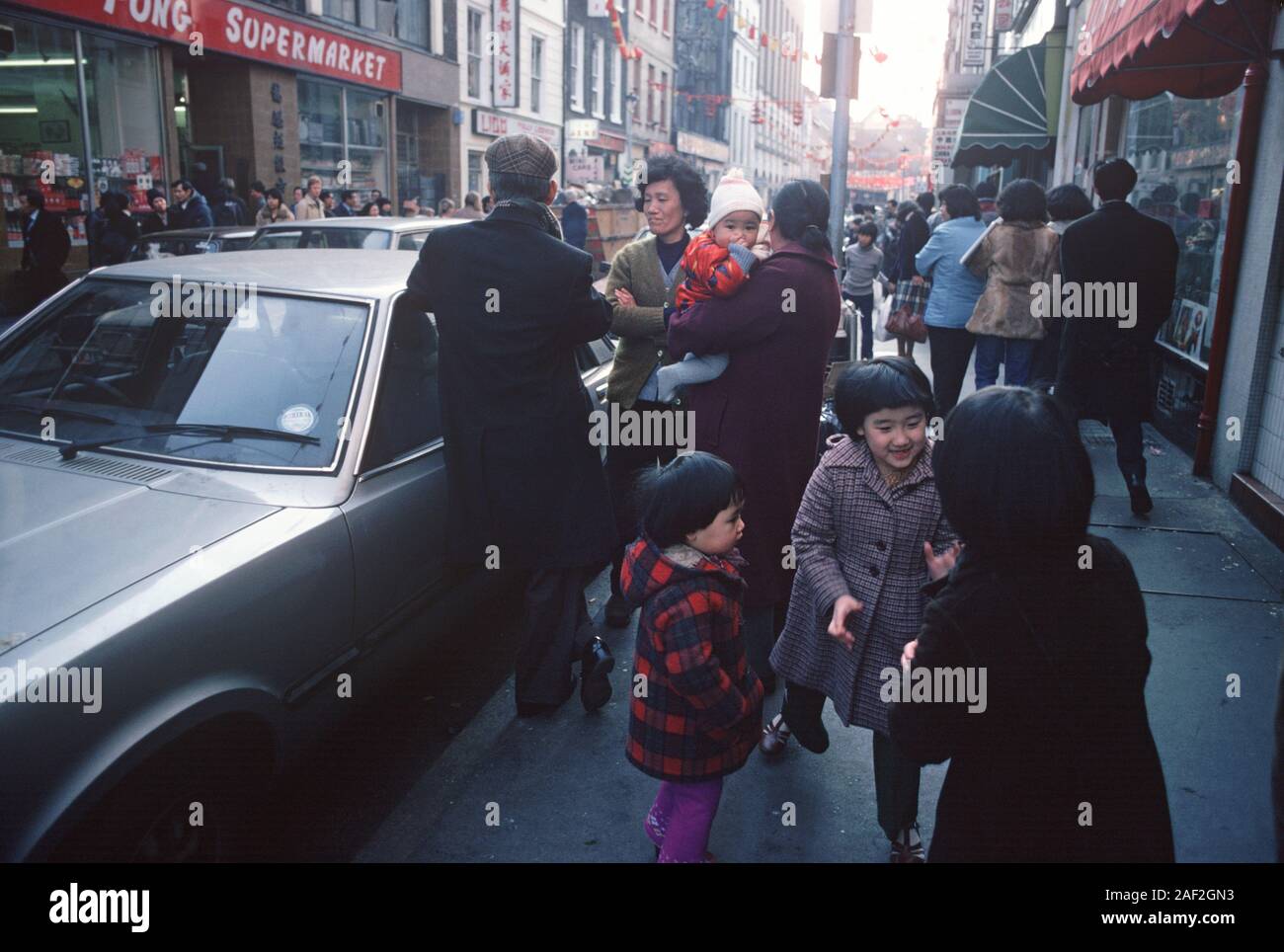 Soho london street 1980s hi-res stock photography and images - Alamy