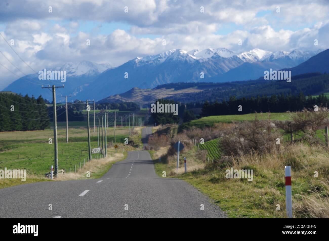 Te Araroa Trail. South Island. New Zealand Stock Photo - Alamy