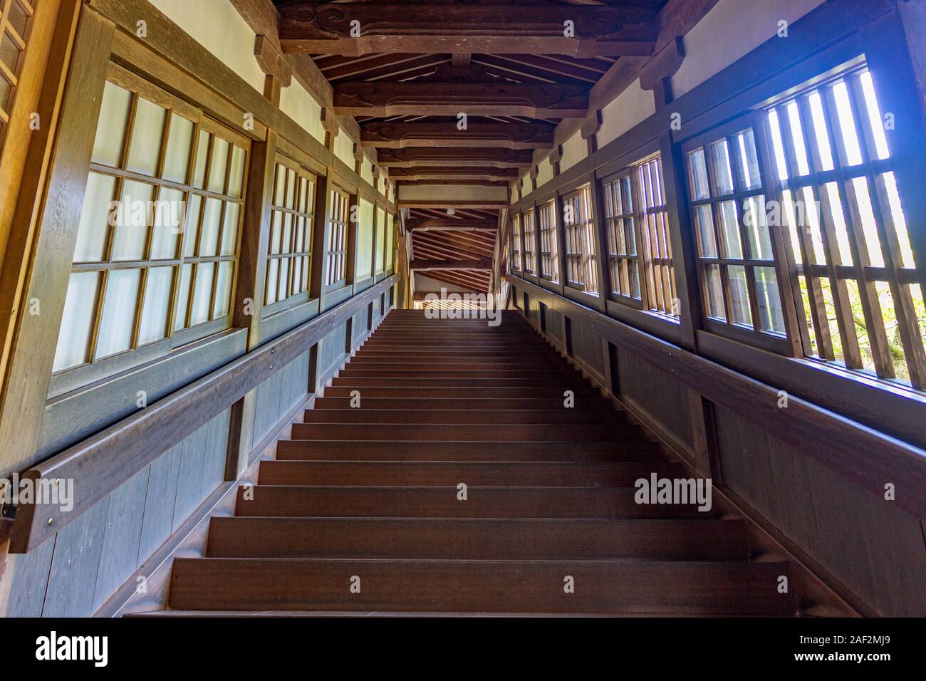 Japanese Wooden Stairs High Resolution Stock Photography and Images - Alamy