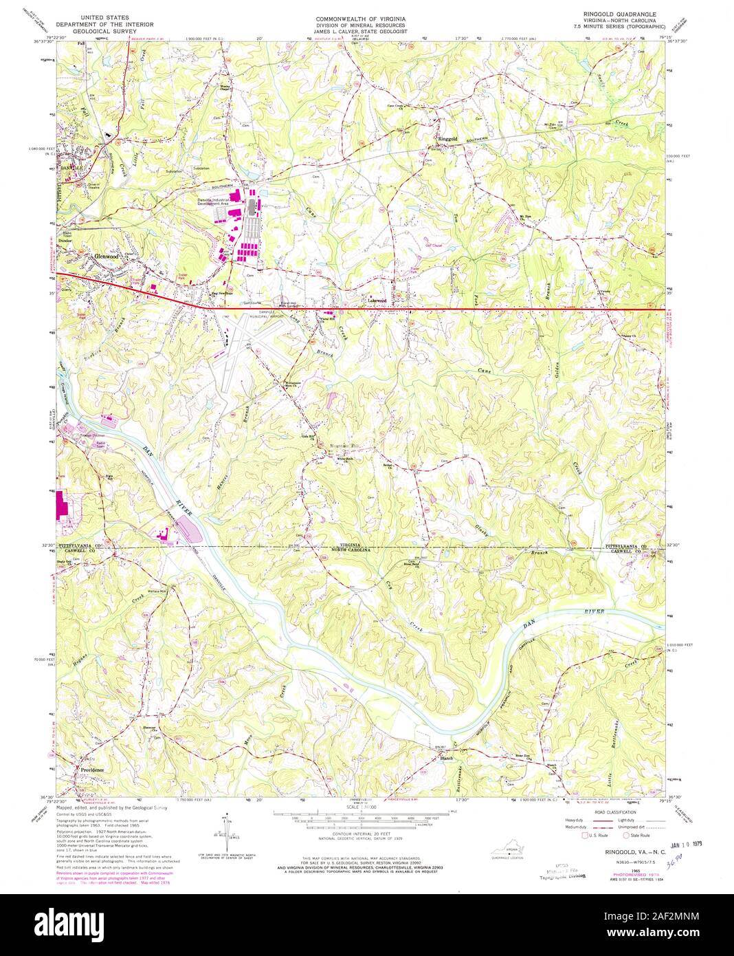 Ringgold map Cut Out Stock Images & Pictures - Alamy